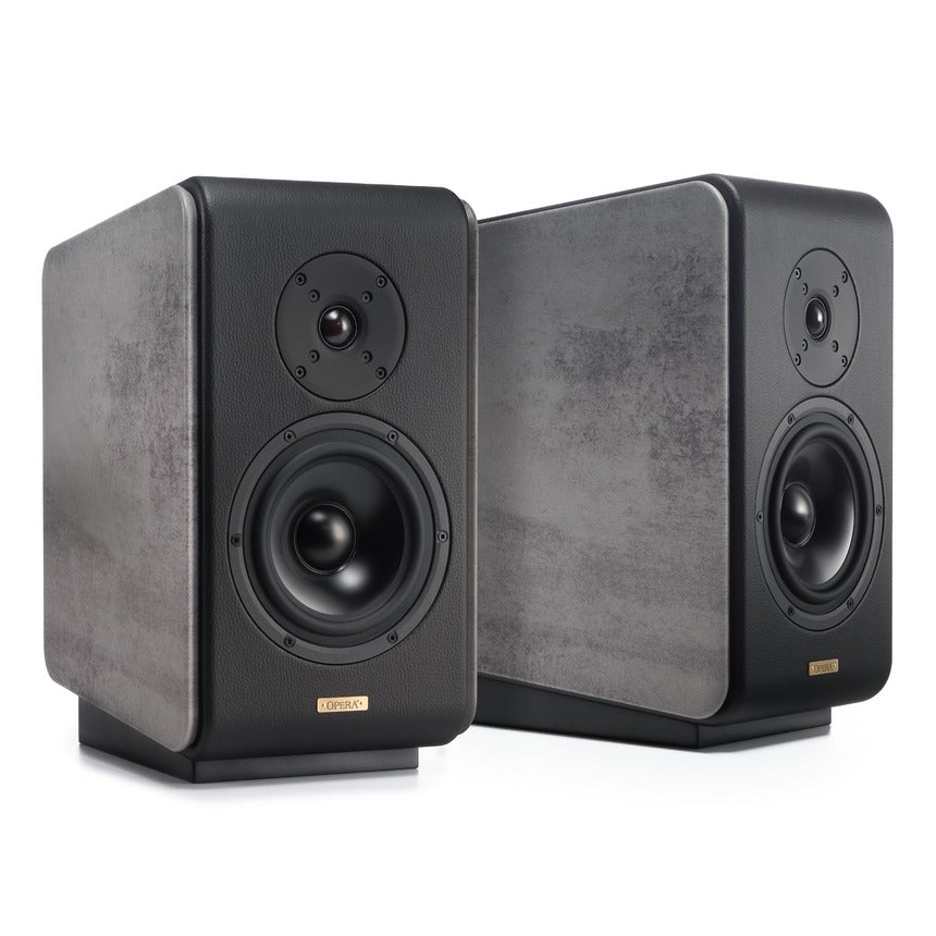 Opera Prima V2 7" Bookshelf Standmount Speakers 100W 2-Way Bass Reflex ...