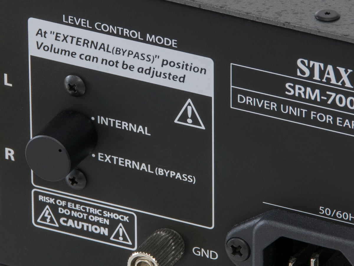 STAX SRM-700T Vacuum Tube Output Driver Unit Earspeakers Headphone Amp ...
