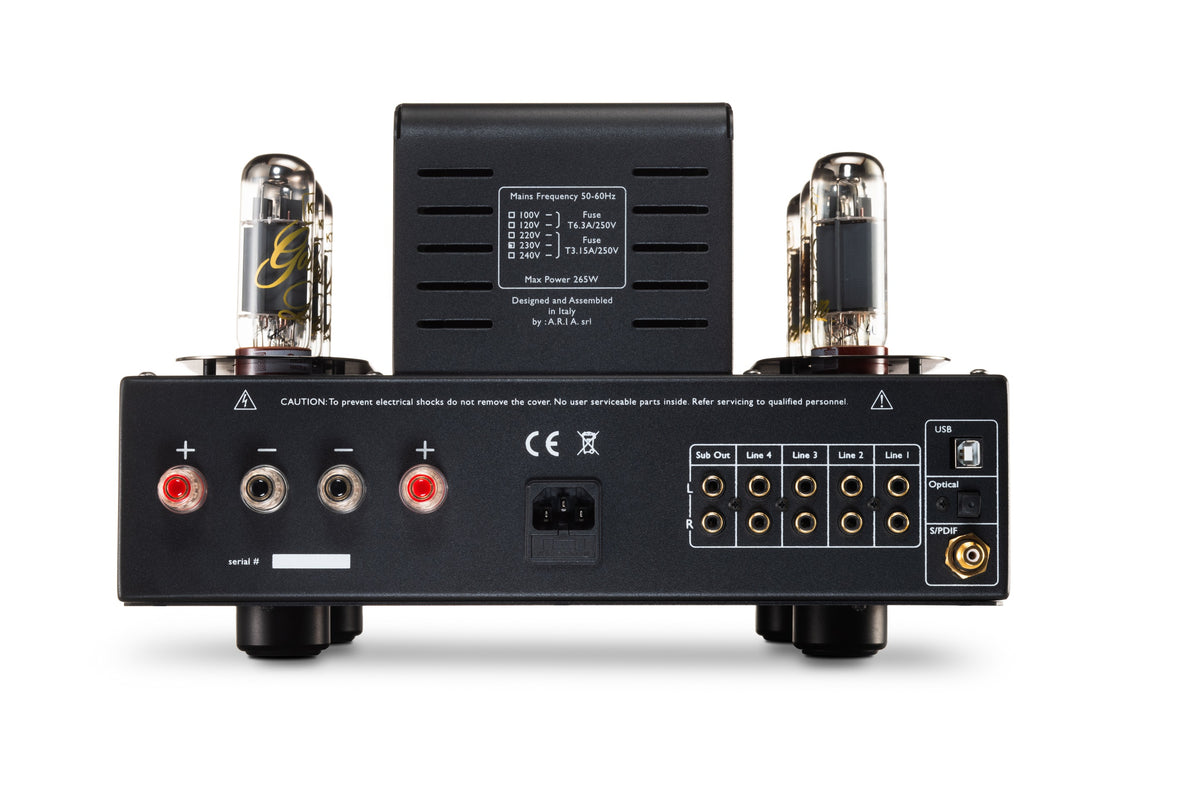Unison Research S6 Black Edition Stereo Integrated Valve Tube Amplifier ...